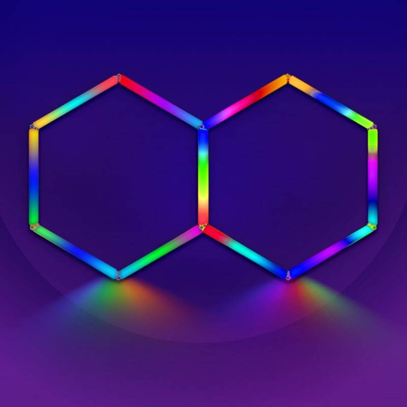 2 HEX RGB HEXAGRID LED LIGHTING SYSTEM | Get Lit LED Lighting Store